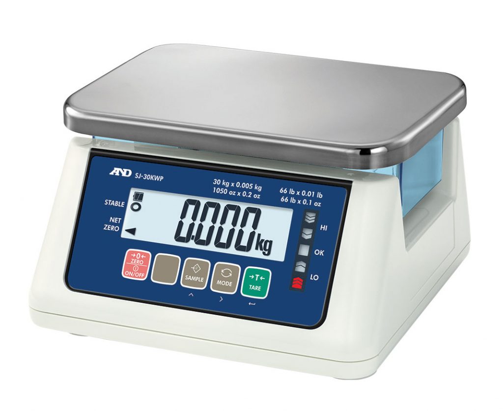 Waterproof Packing Scale SJ-WP MK2 Series External Calibration 3000g x ...