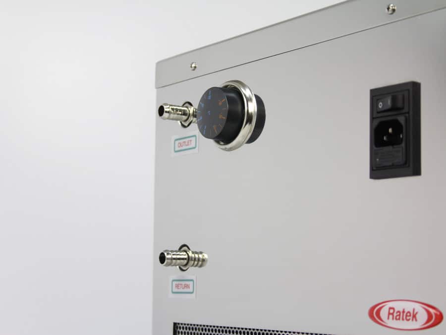 Recirculating Cooler with 7 lpm Pump and Waterbath - 580 Watts cooling ...