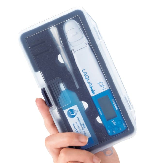 pH22 LAQUAtwin Compact pH Meter - Resolution 0.01pH, 3 Point ...