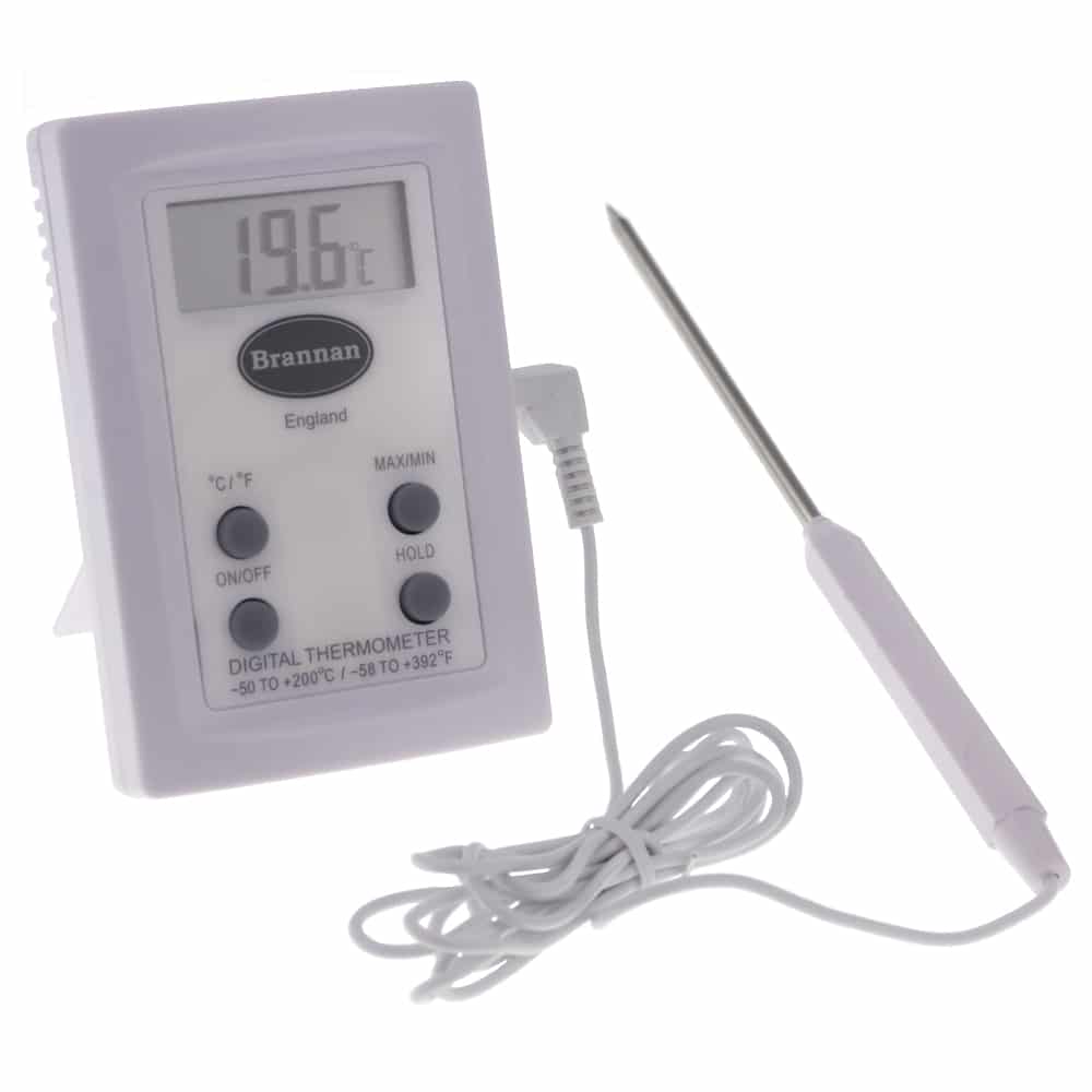 5500010 - Digital Thermometer with Stainless Steel probe and 1500mm ...