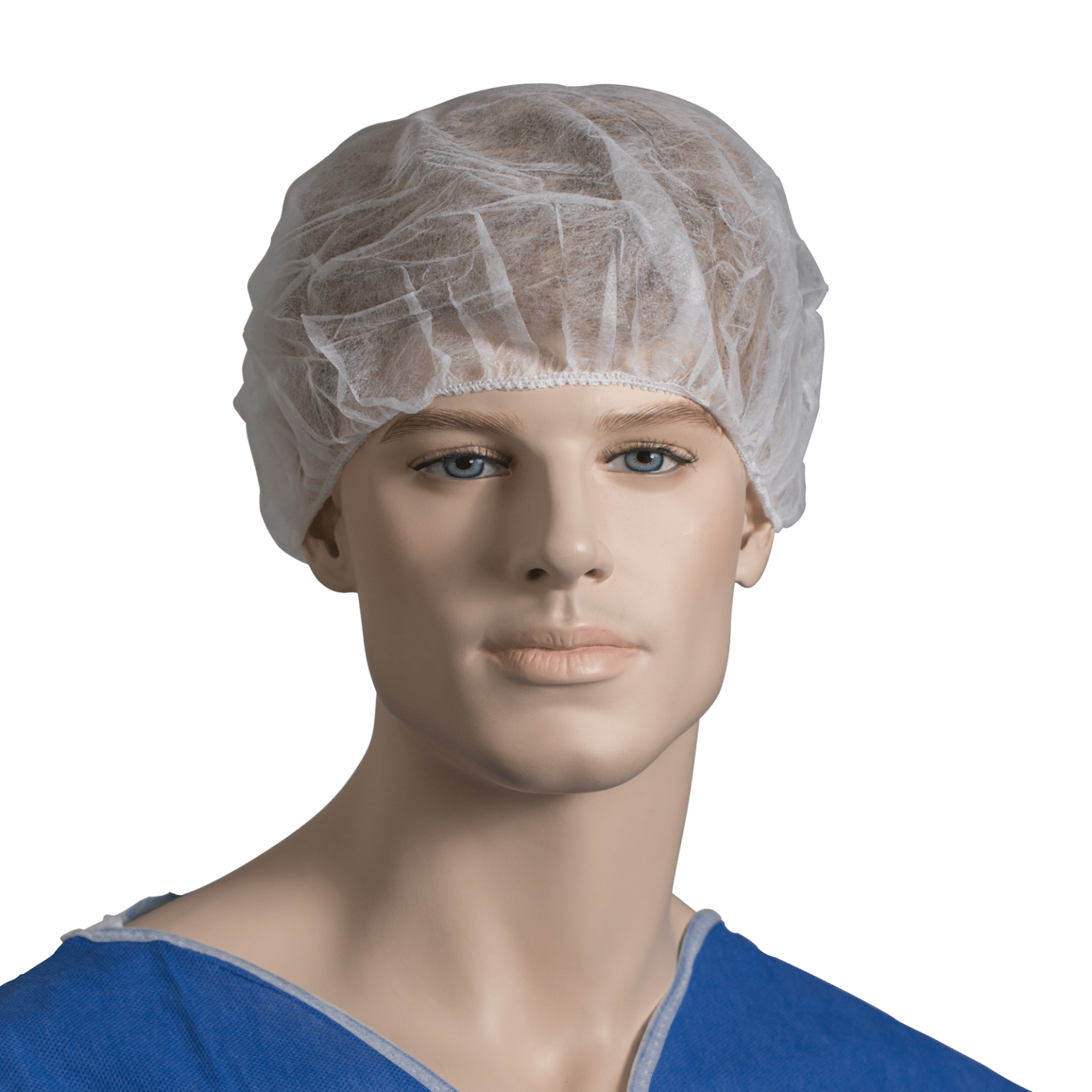 Polypropylene Bouffant Cap 21" - White (Carton of 1000)