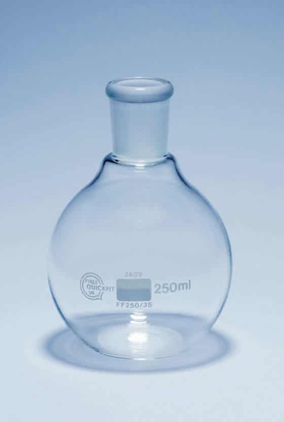 Flat bottom, Short Neck Flask - Nom Capacity 2000ml, Socket Size 29/32 ...