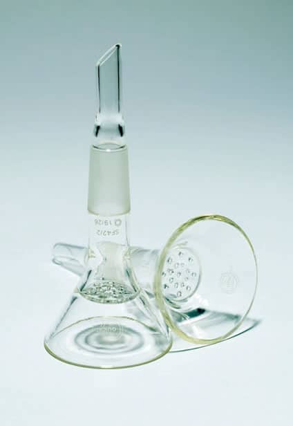 Conical Filter Funnel - Cone Size 19/26, Disc Dia. 24mm , Funnel Dia ...