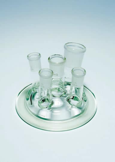 Multi-Socket/Flat Flange Lids - Flange Bore 100mm, Centre Socket 29/32 ...