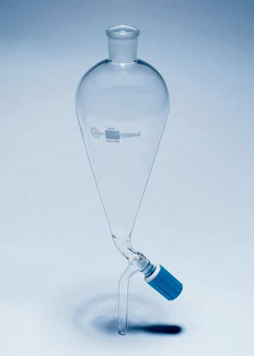 Separating Funnel - Conical, Plain Stem, GP Rotaflo Stopcock, Capacity ...