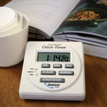 Digital Bench Timer with Clock and Memory Function | In Stock