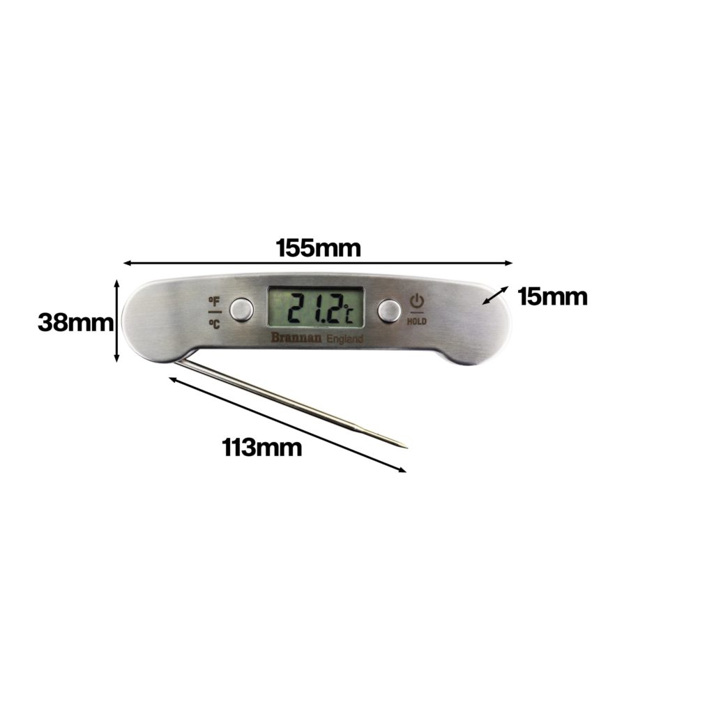 FOLDING PROBE THERMOMETER STAINLESS STEEL - Australian Scientific