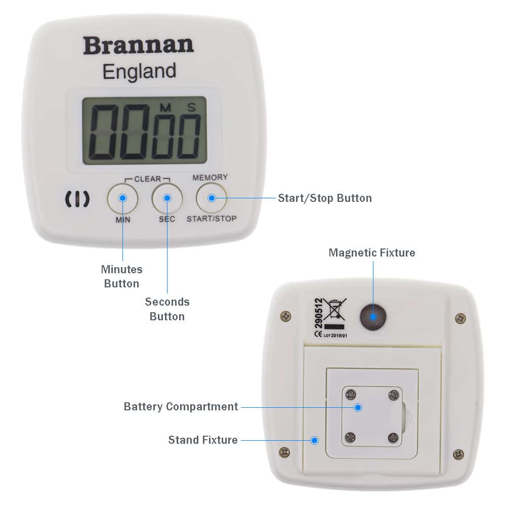 Digital Timer, Countup/down, Clock, Alarm - Australian Scientific