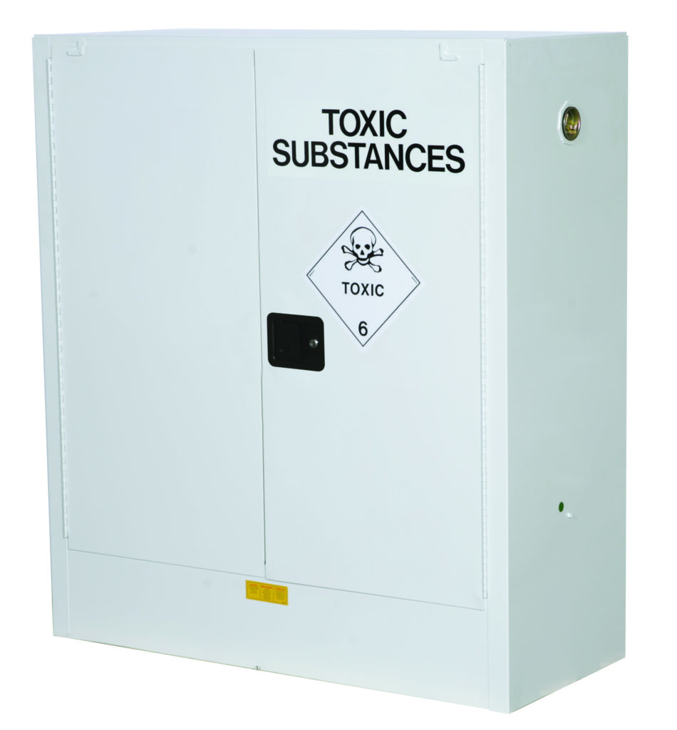 Toxic Substance (Poison) Cabinet 160L Capacity - AU25302T - Australian ...