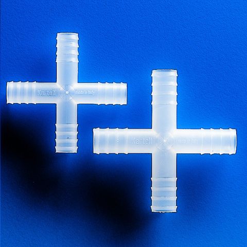 Connector 4-Way (CROSS) Polypropylene - Australian Scientific