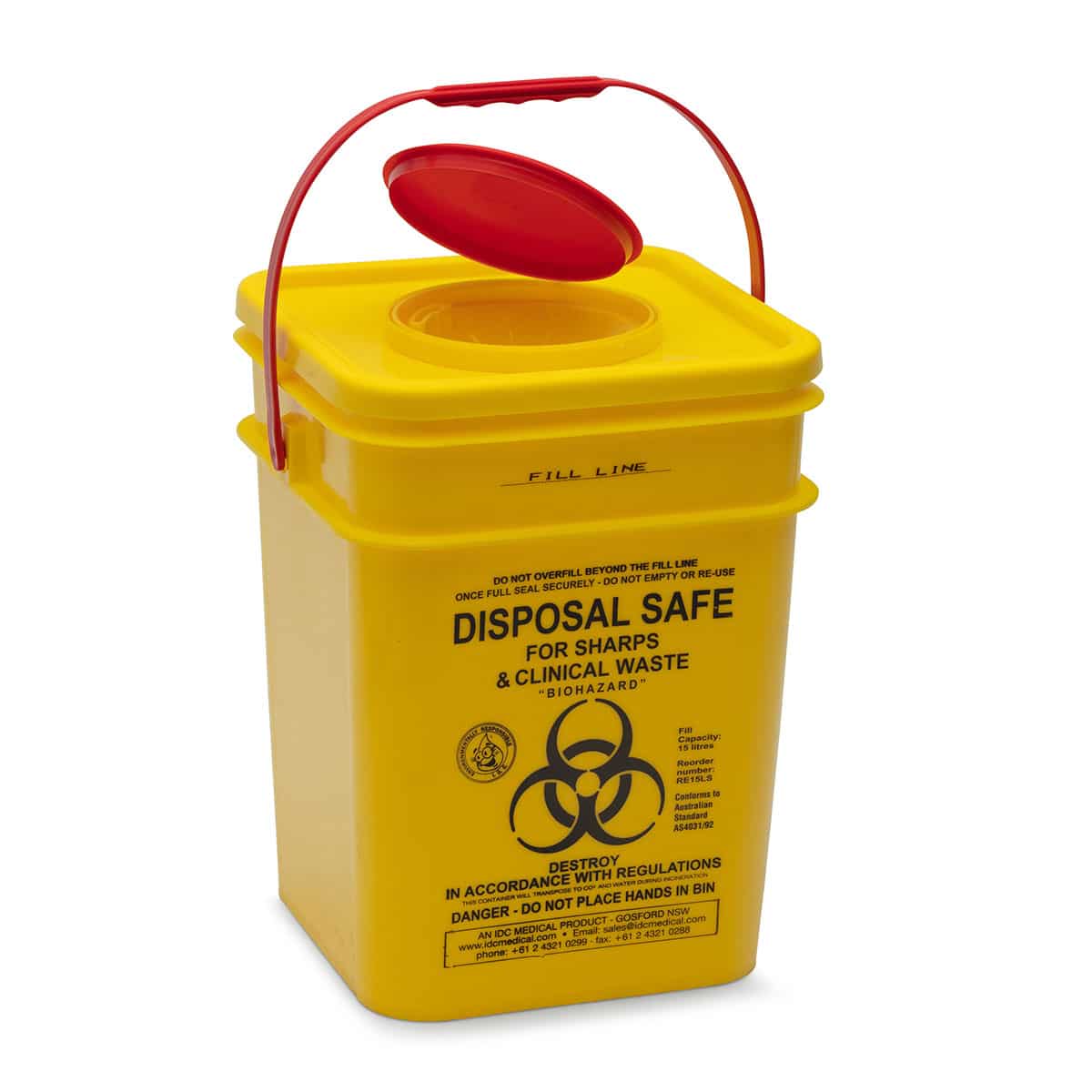 Sharps Container 17.5L - Australian Scientific
