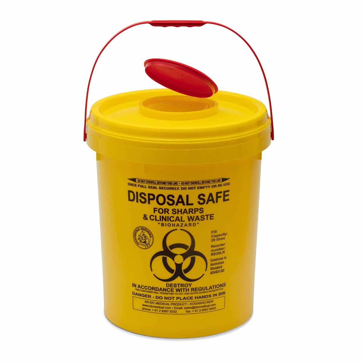 Sharps Container 23L - Australian Scientific