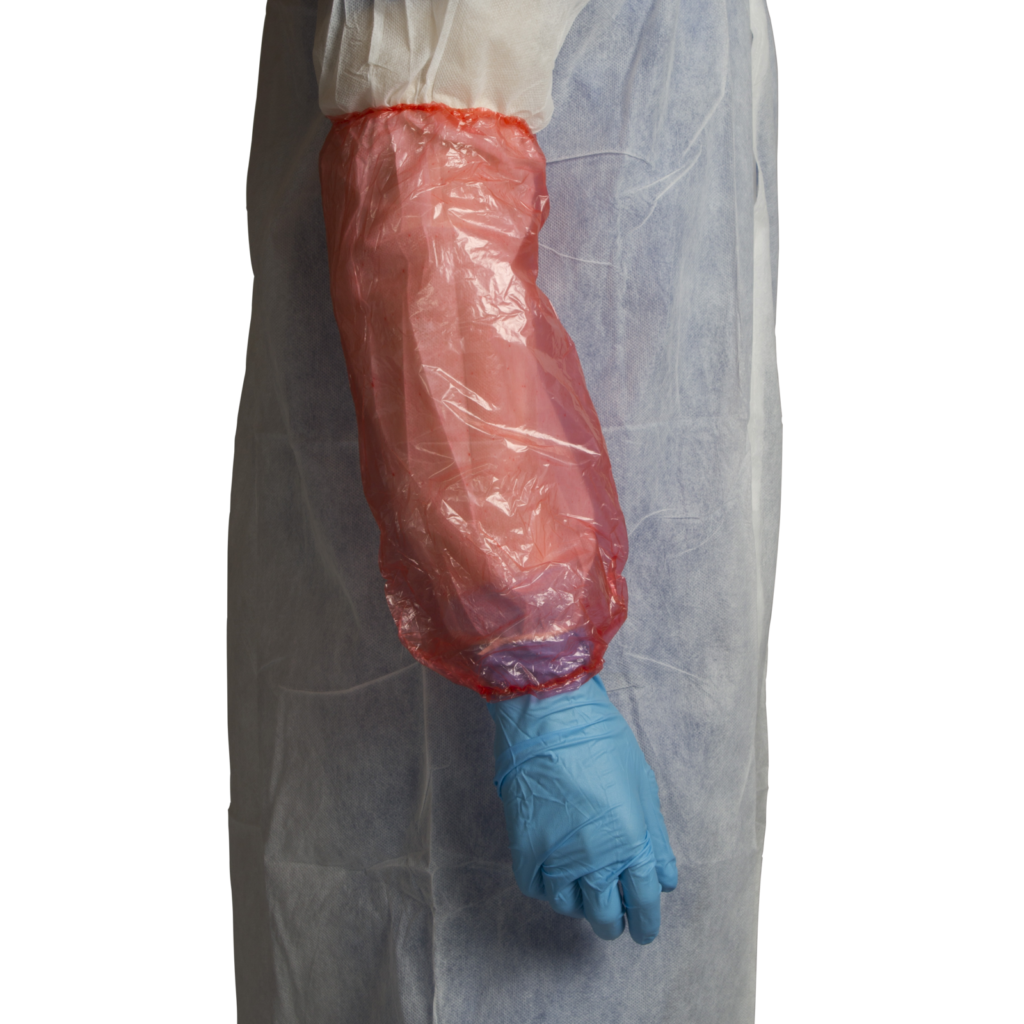 Polyethylene Sleeve Cover RED (Carton of 2000)