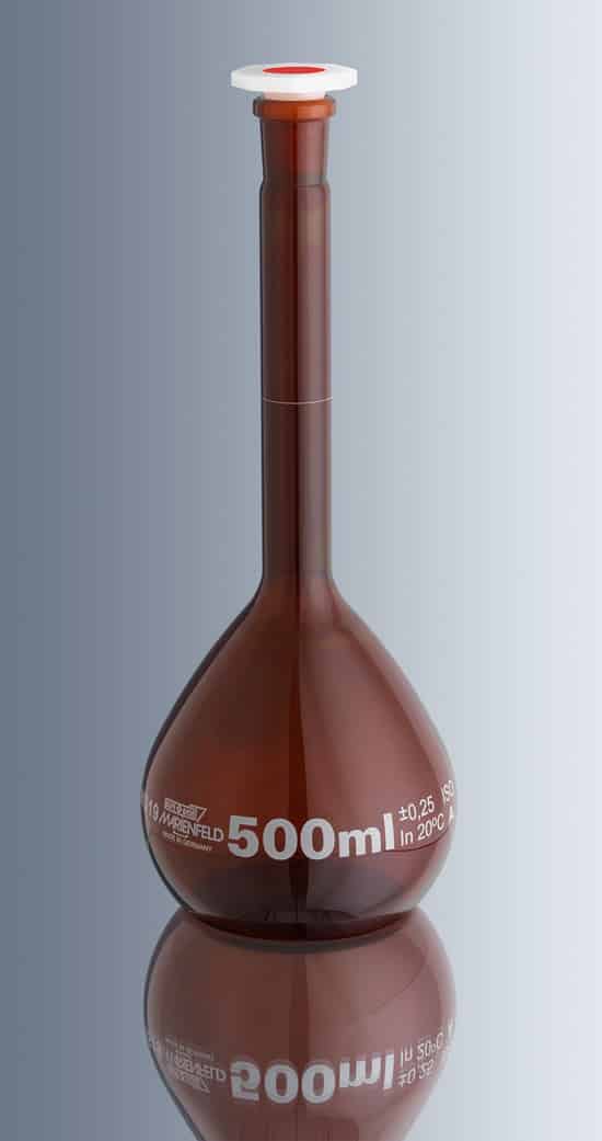Flask Volumetric 10ml Class A (Amber) - Australian Scientific