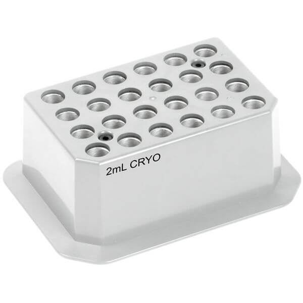 Block For 24 X 2.0 mL Cryotubes - Australian Scientific