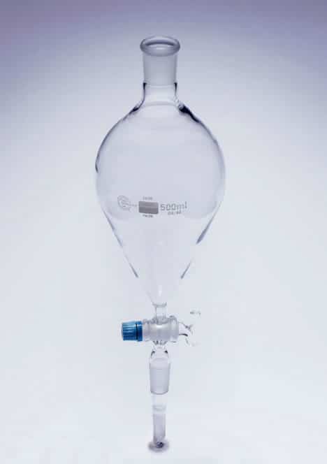 Separating Funnel - Pear Shape, Glass Stopcock (D2/62) - Australian ...