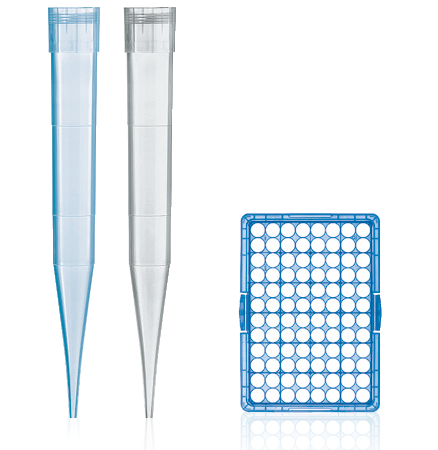 Pipette Tip 1-200µl Yellow, Racked (Universal Fit) - Pack of 960 ...