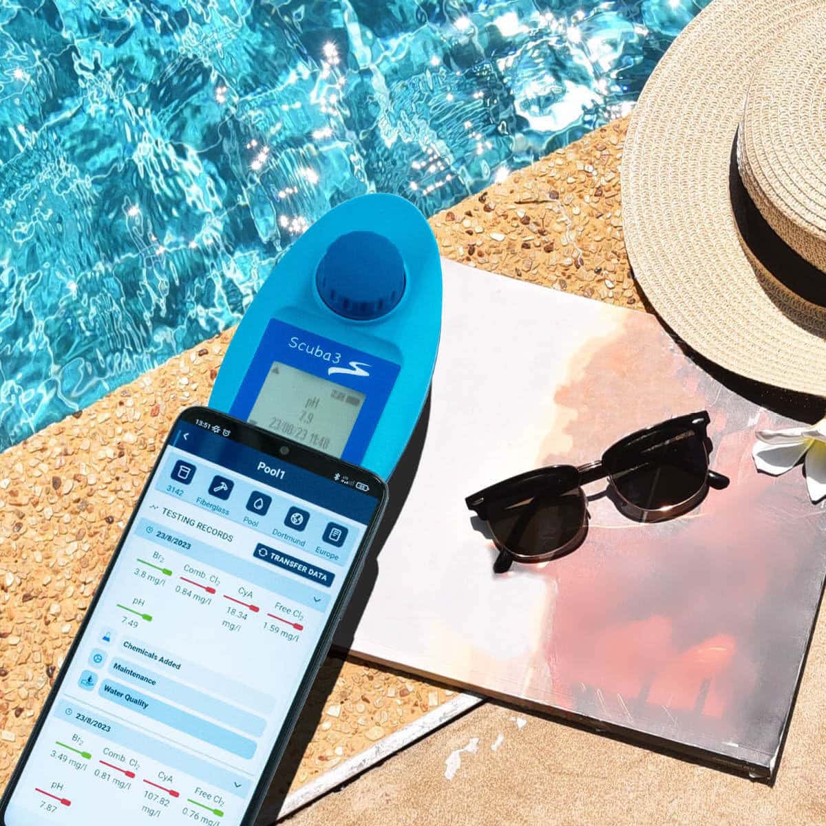 Scuba3s - Smart Pool Tester for Pool and Spa Control - Australian ...